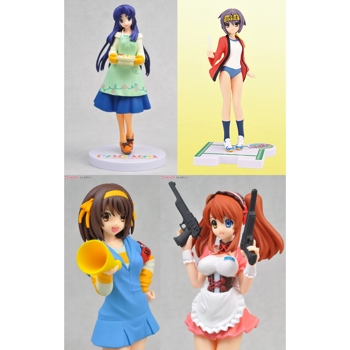 [ฟิกเกอร์แท้] Suzumiya Haruhi no Shoushitsu - Asakura Ryouko / Nagato ...