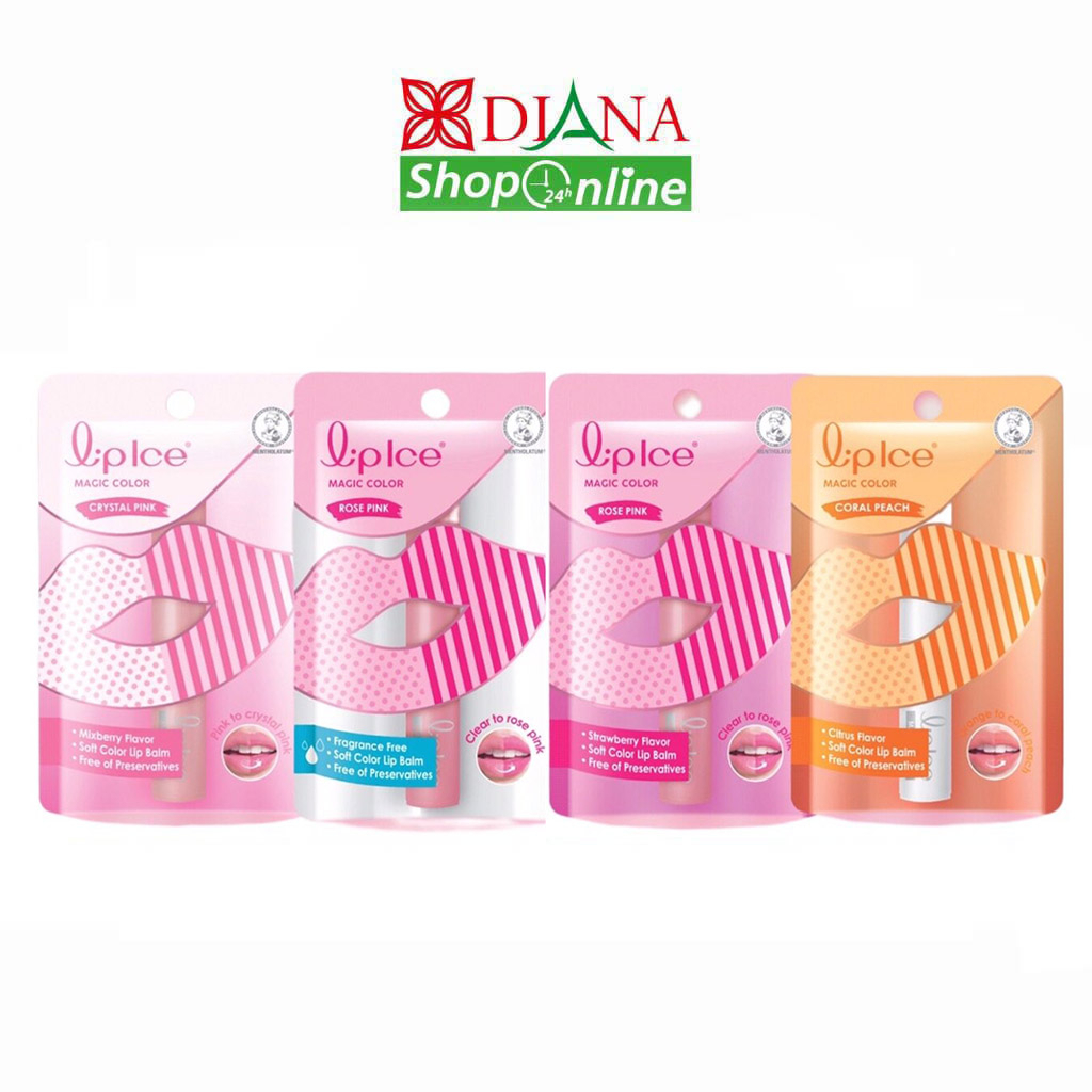 Mentholatum Lip Ice Magic Color Changeable 2g | Shopee Thailand