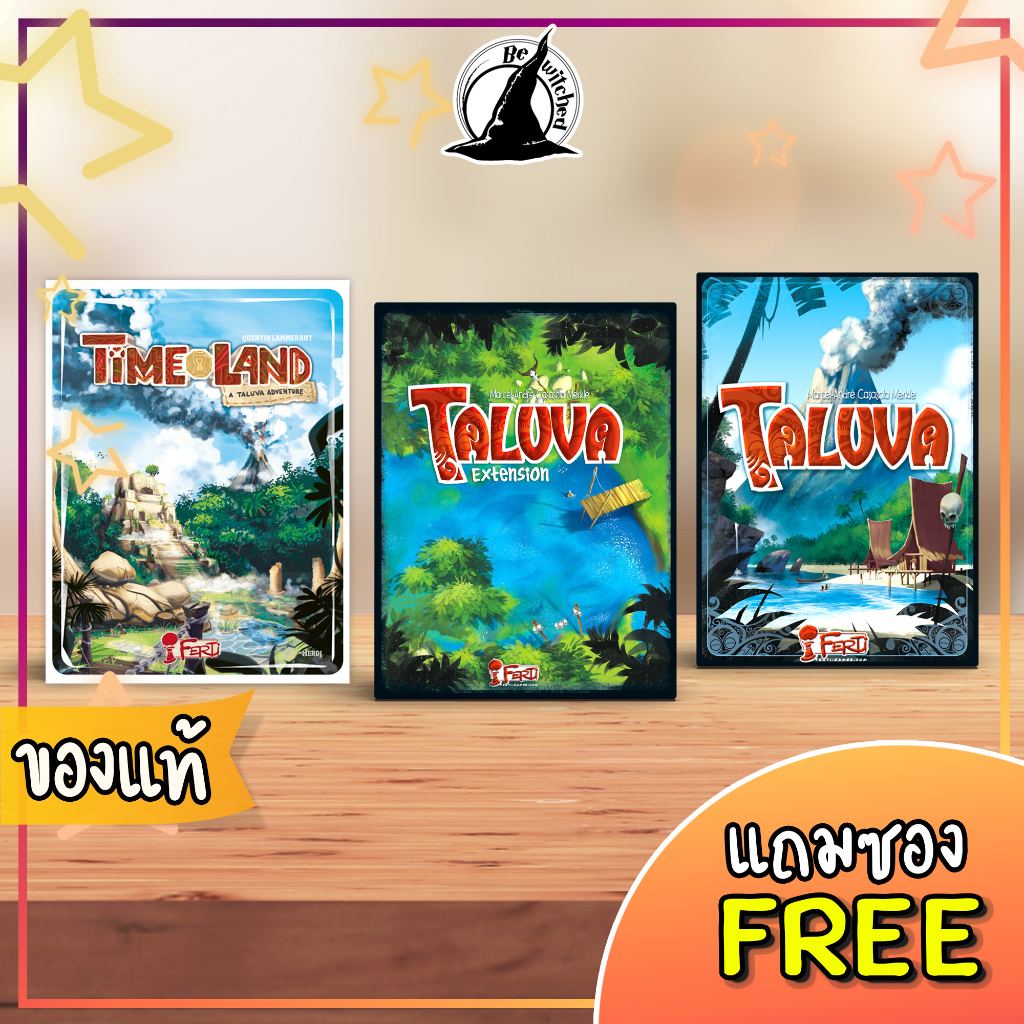 Taluva The Board Game / Taluva Extension / Timeland A Taluva Adventure ...