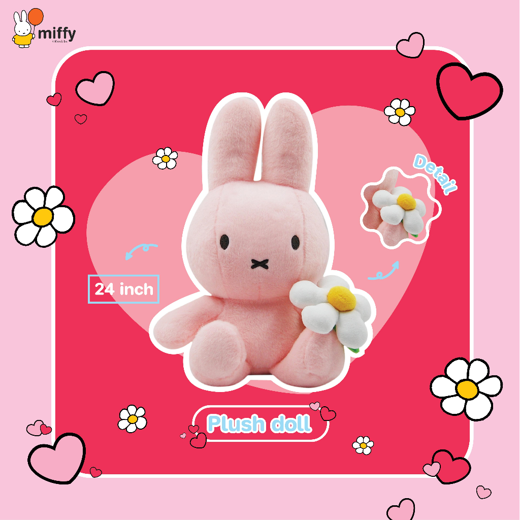 Miffy Daisy Collection 24 inch | Shopee Thailand