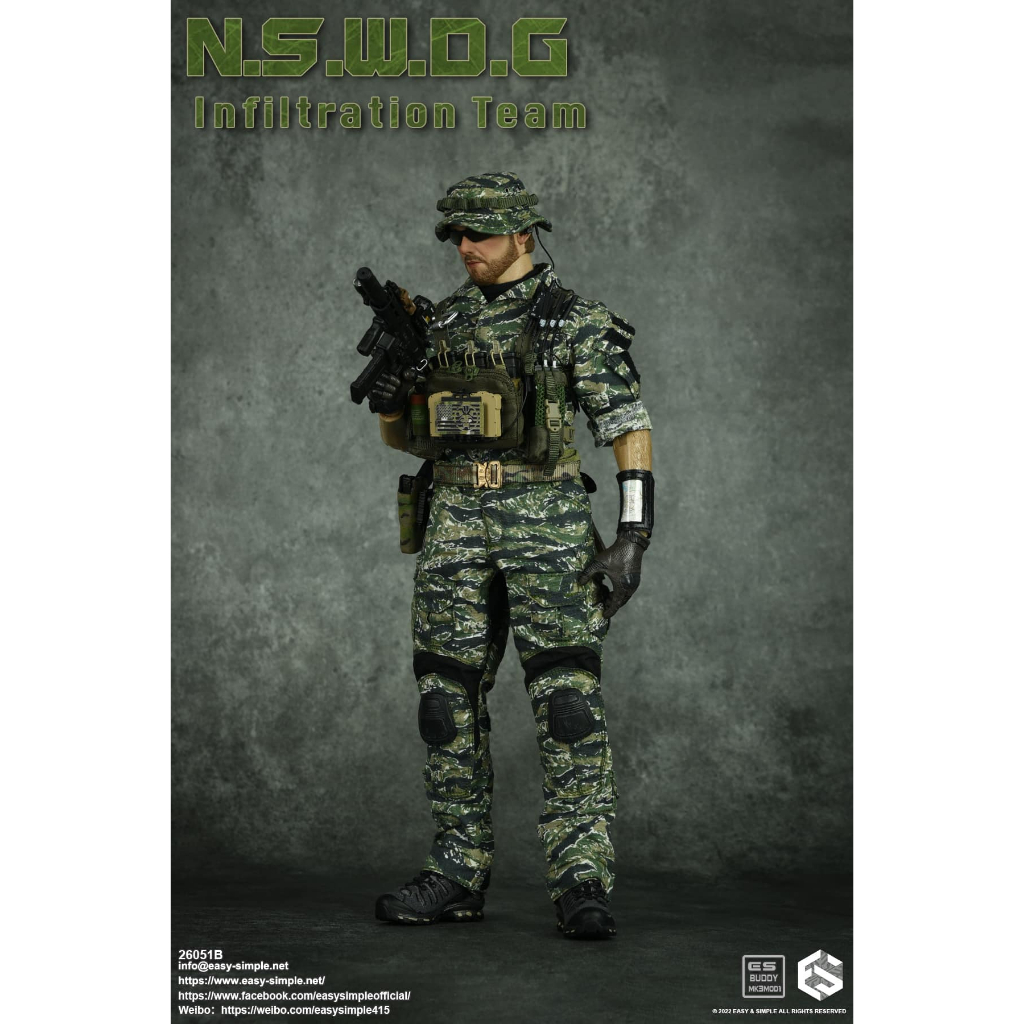 Easy&Simple 26051B 1/6 : N.S.W.D.G Infiltration Team | Shopee Thailand