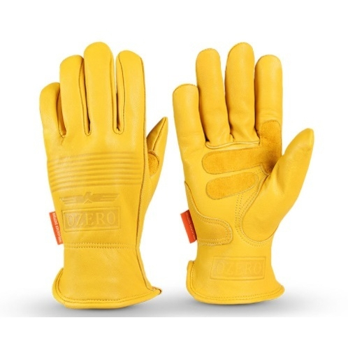 ถุงมือหนังแกะแท้สีเหลือง แนววินเทจ OZERO ขับขี่มอเตอร์ไซค์ ตั้งแคมป์ เดินทาง ขี้ม้า | Shopee ...
