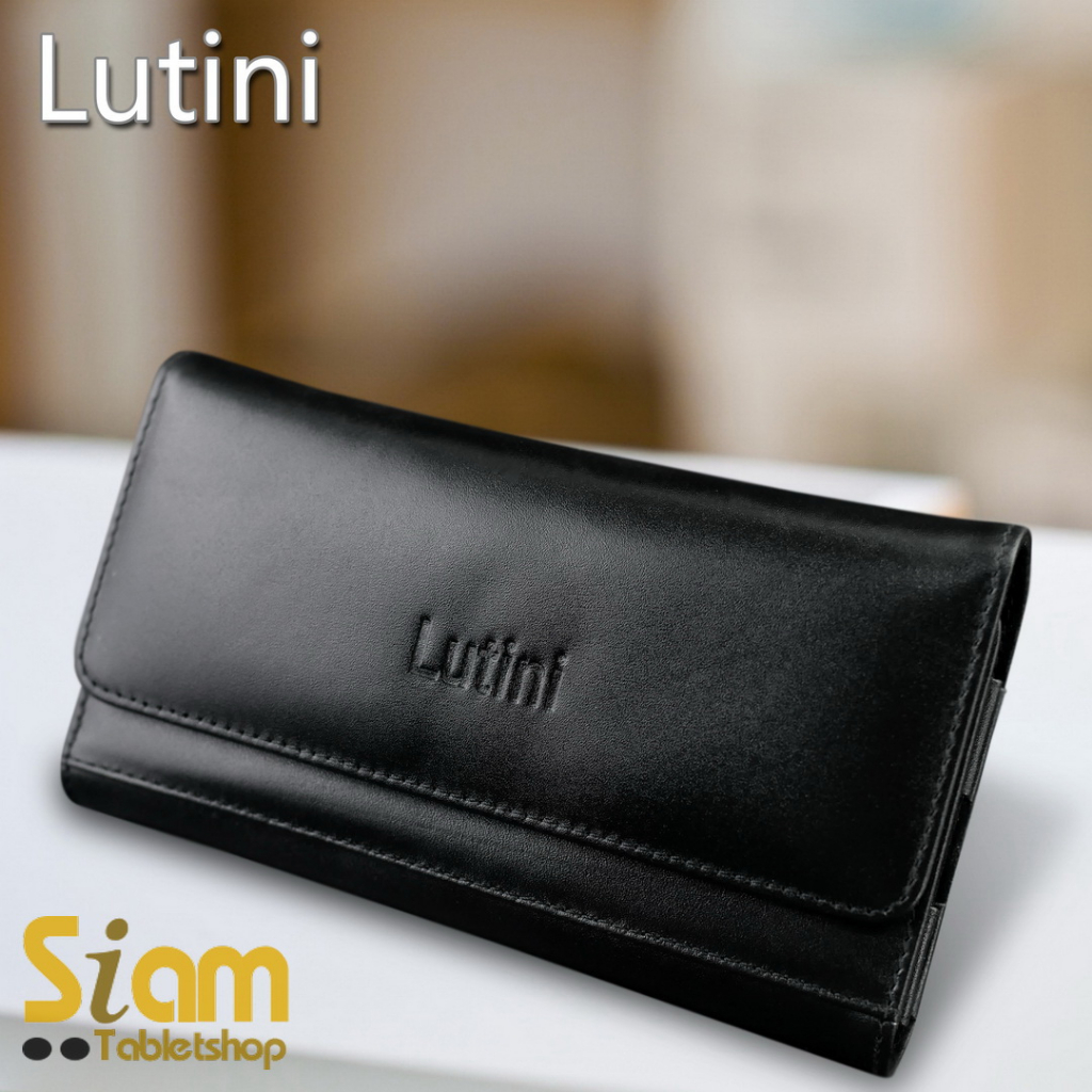 Lutini หนังวัวแท้ !! ใส่มือถือ 2 เครื่อง ซอง กระเป๋าคาดเอว หนังแท้ ...