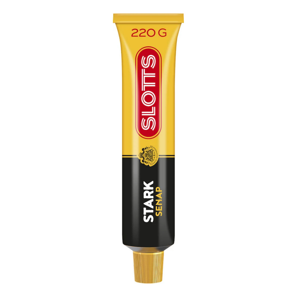 Slotts Stark Senap 220g / Slotts Hot Spicy Swedish Mustard | Shopee ...