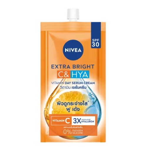 Nivea Extra Bright C&HYA Vitamin Serum Cream SPF30 วิตามินเซรั่มครีม ...