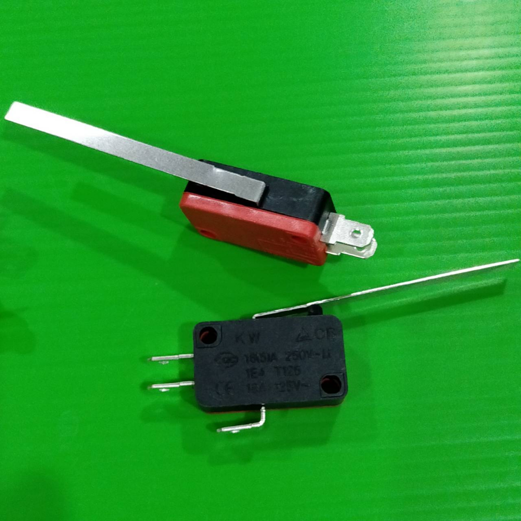 ไมโครสวิทช์ สวิทช์ ลิมิตสวิทช์ Micro Switch Limit Switch 2 ขา 3 ขา 16A ...