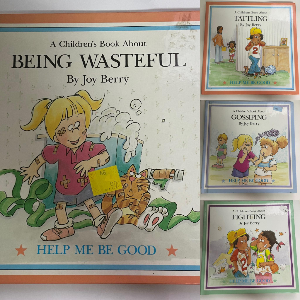 รวมหนังสือภาษาอังกฤษ สำหรับเด็ก ปกแข็ง HELP ME BE GOOD By Joy Berry ...