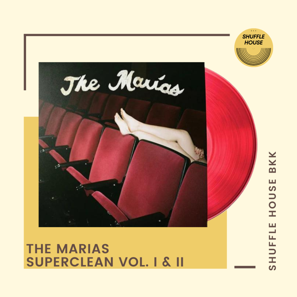 (จัดส่งฟรี) The Marias Superclean Vol. I & II Vinyl Limited Translucent Red แผ่นเสียง/แผ่นไวนิล ...