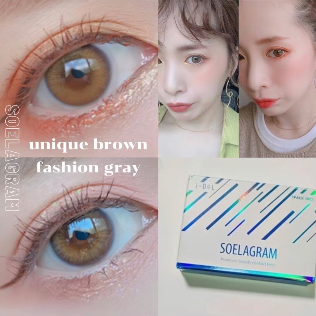 I-sha lens รุ่น Soelagram คอนเเทคเลนส์เกาหลีรายปี isha idollens ...