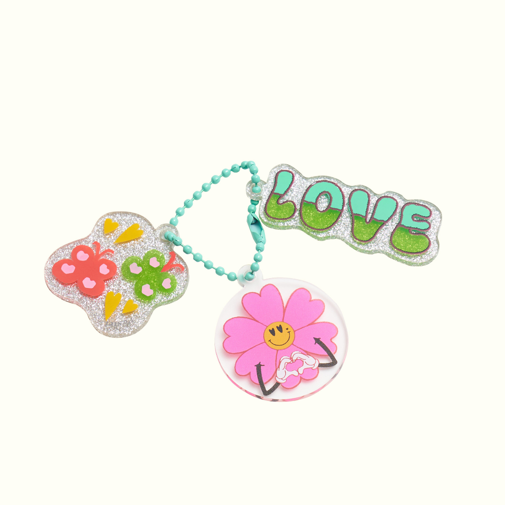 PASTEL LIFE CLUB KEYCHAIN LOVE | Shopee Thailand