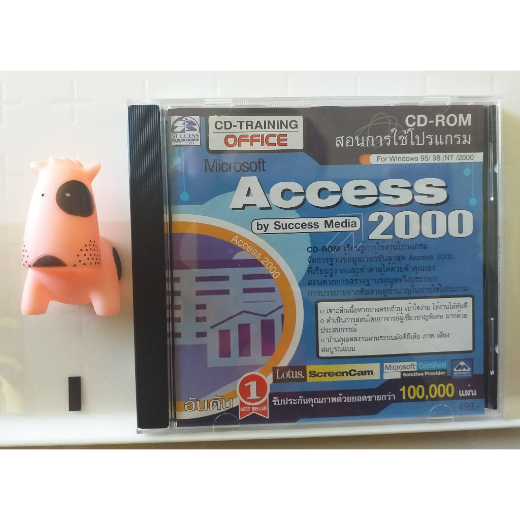CD-ROM สอนการใช้โปรแกรม Microsoft Access 2000 | Shopee Thailand