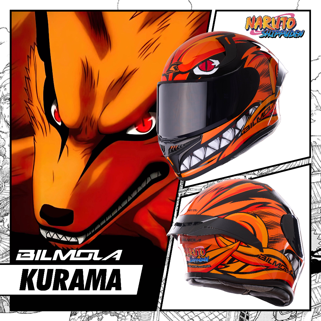 หมวกกันน๊อค Bilmola Limited Naruto นารุโตะ จำนวนจำกัด พร้อมจัดส่ง ทุกสี ...