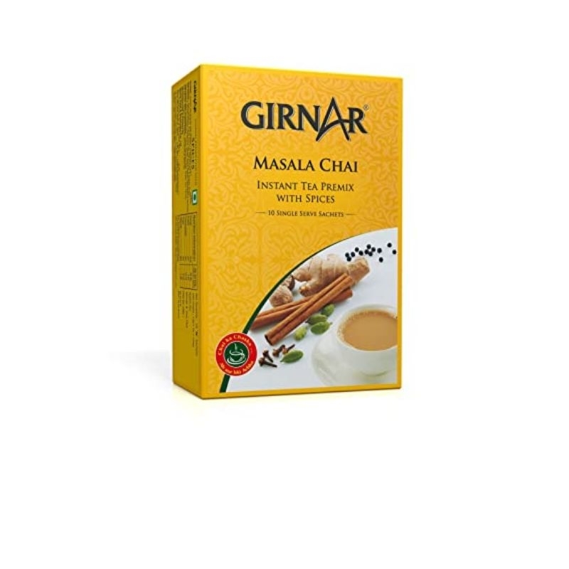 Girnar 3in1 instant Tea Chai (มี 10ซองในกล่อง ชาอินเดียสำเร็จรูป) 140g ...