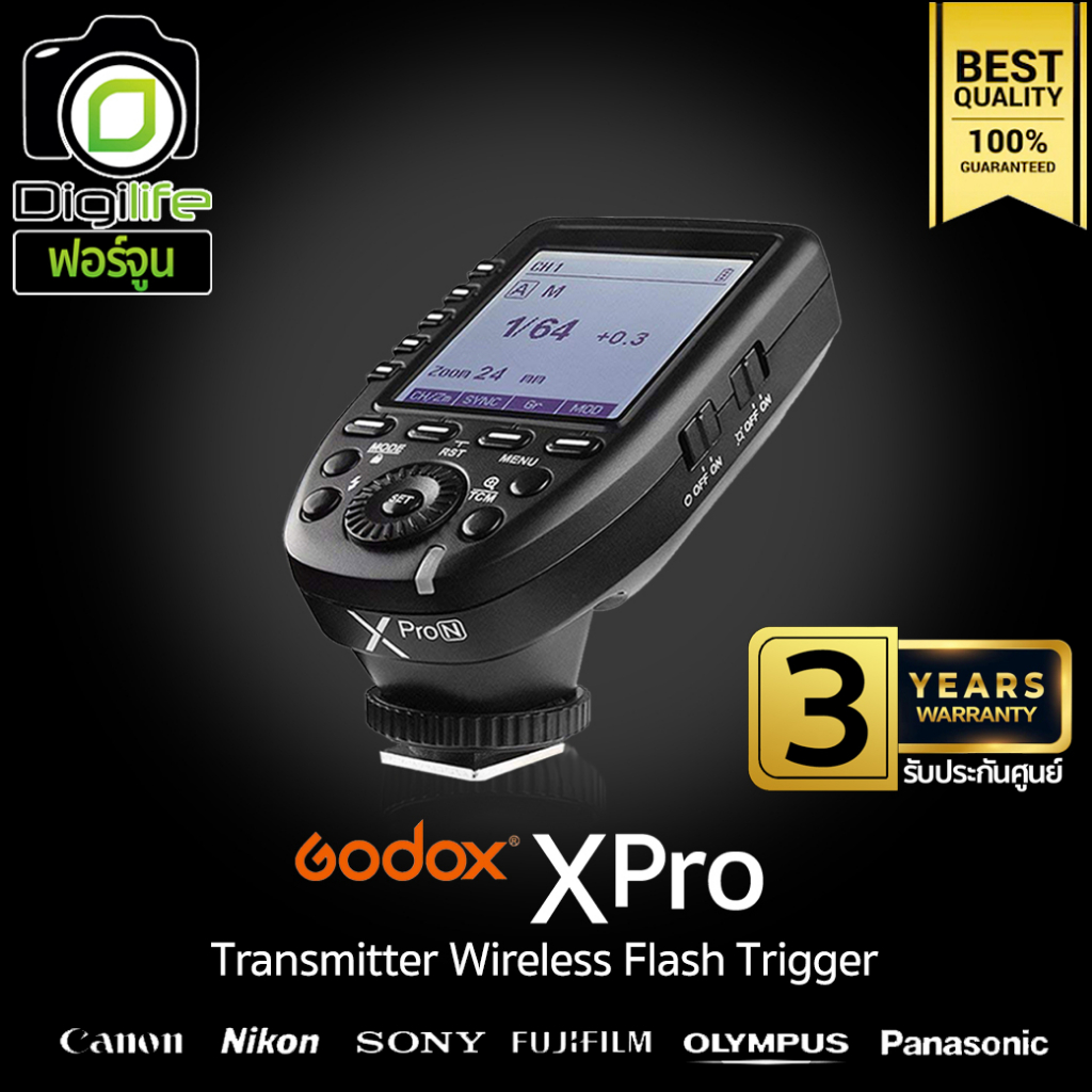 Godox Trigger XPro TTL , Wireless Flash Trigger 2.4GHz - รับประกันศูนย์ ...