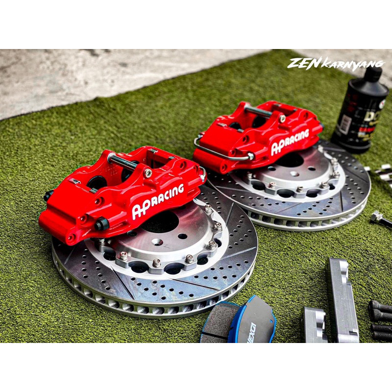 เบรค AP RACING รุ่น 5040 Pro 5000+ (4Potใหญ่) อุปกรณ์ครบเซ็ต | Shopee Thailand
