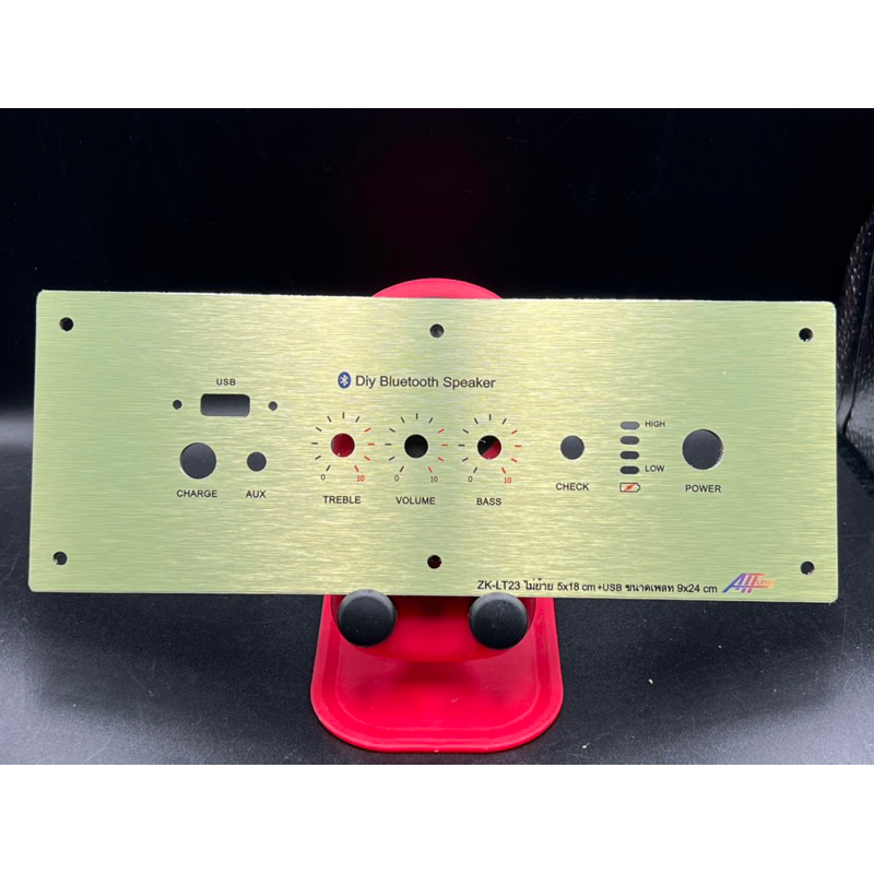 เพลท ZK-LT23ไม่ย้าย+USB (ช่องเพลท5*18)คอมโพสิตทองหนา4มิล วัตแบตแบบขีด ...