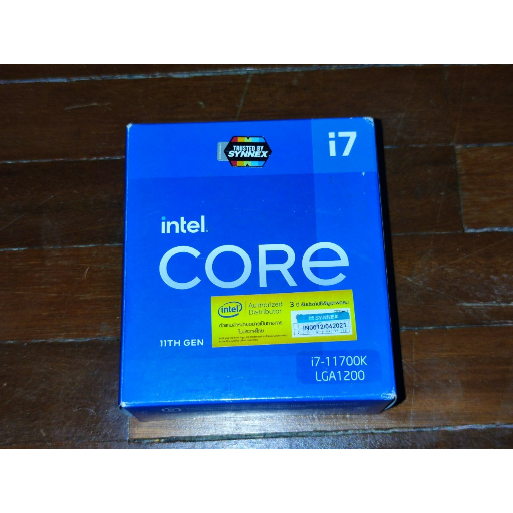 CPU INTEL GEN11 (LGA1200) I7-11700K มือสอง มีประกันไทย SYNNEX ถึง 04/24 ...