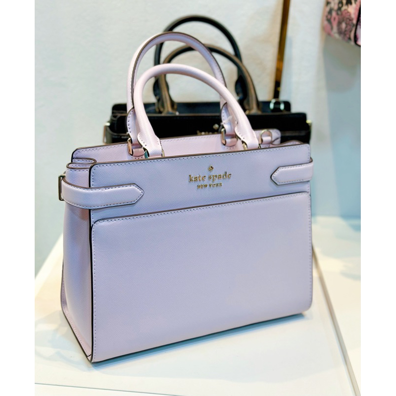 Kate spade staci colorblock medium satchel ใบกลาง มีหลายสี | Shopee ...