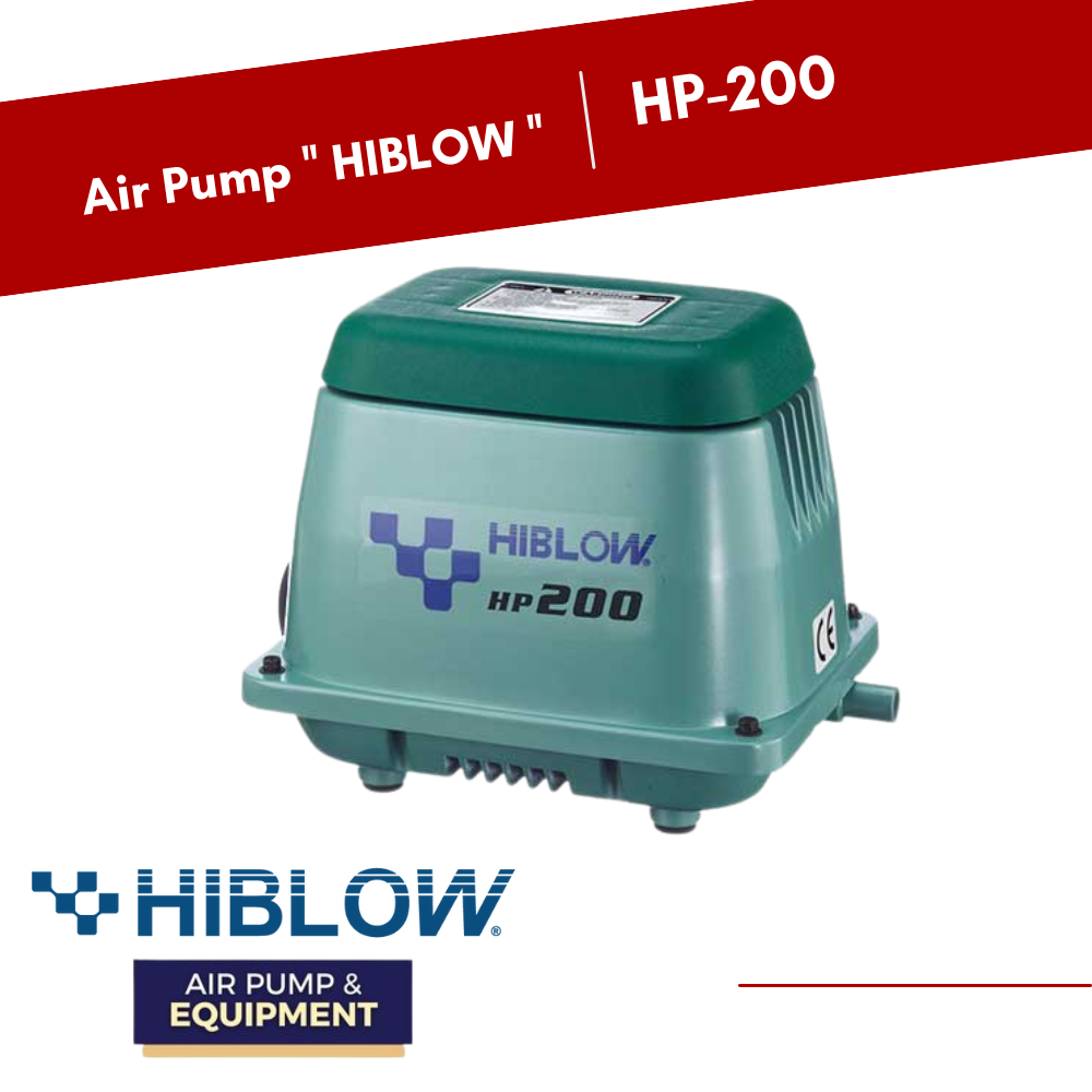 แอร์ปั๊ม Hiblow HP-200 ปั๊มลมเติมอากาศ | Shopee Thailand