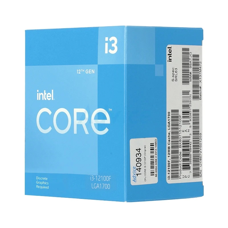 CPU INTEL CORE I3-12100F LGA 1700 | Shopee Thailand