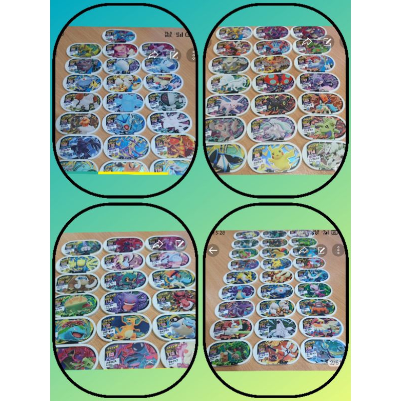 pokemon tretta ultimate class version BS01( Best Selection 01 ) และ Z1 ...