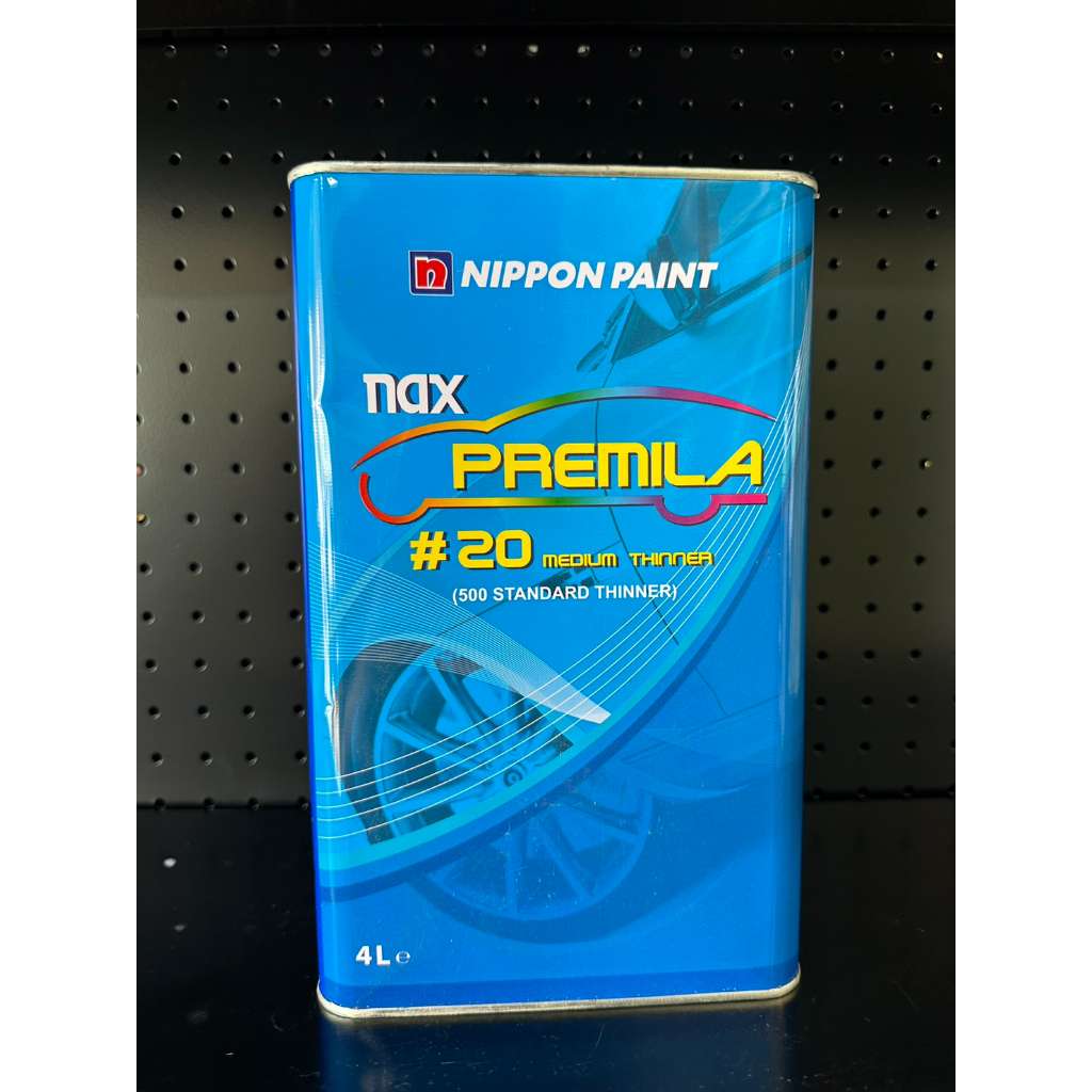 ทินเนอร์/ทินเนอร์ผสมสีรถยนต์ เกรด 2K NAX Premila #20 เหมาะสำหรับ ผสมสีเกรดอะคริลิค 2K ขนาดแกลอน ...