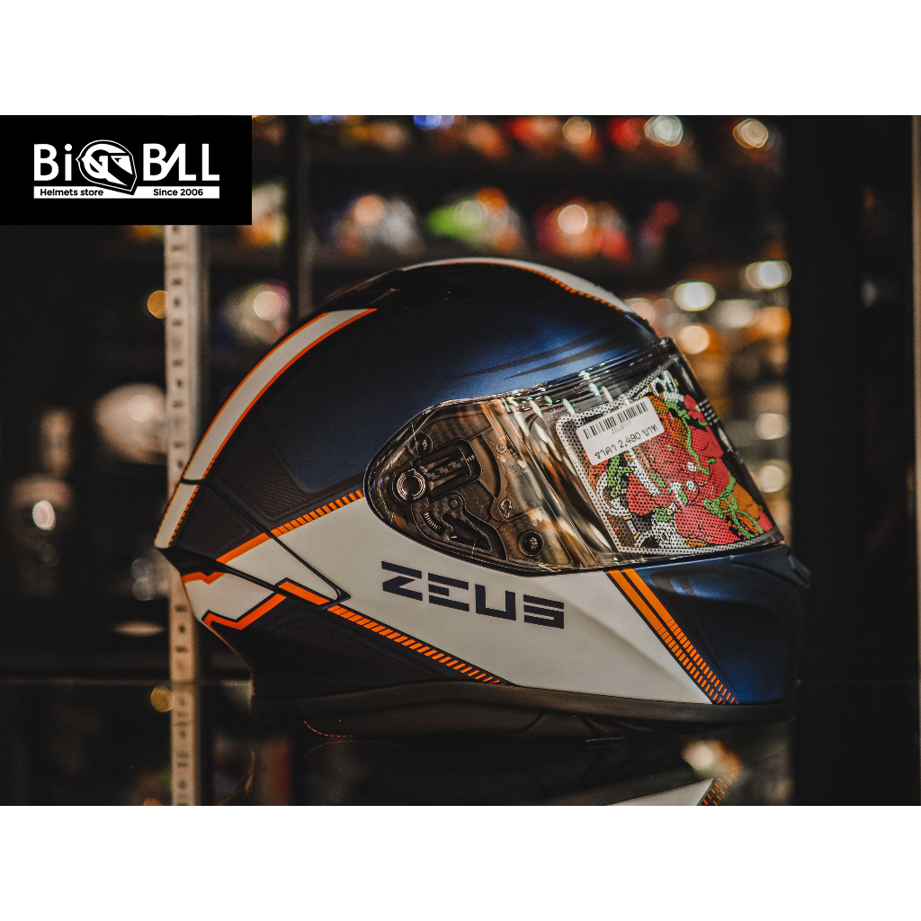 ZEUS ZS-826 BK13 MATT BLUE | Shopee Thailand