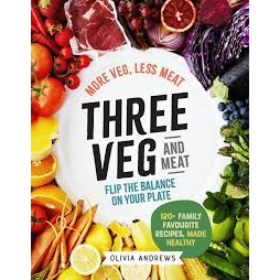 หนังสือสอนทำอาหาร Three Veg & Meat | Shopee Thailand