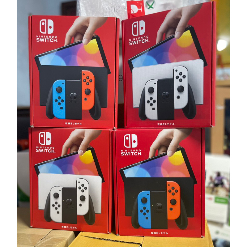 nintendo switch Oled v2 อุปกรณ์ครบ มือสอง สภาพดี รับประกัน1เดือนครับ ...