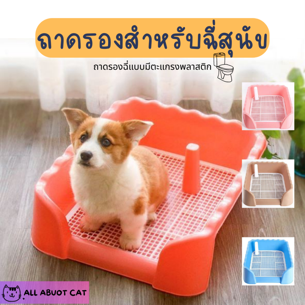 [ ABC cat ] [002] ถาดรองฉี่สุนัข น้องน้ำสุนัข ที่รองฉี่ ห้องน้ำสุนัข ...
