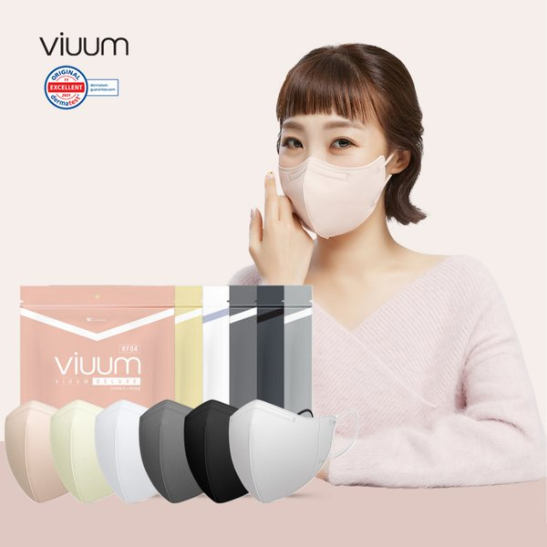 Viuum Deluxe แพ็ค25ชิ้น หน้ากากอนามัย KF94 แมสลิซ่า รุ่นDeluxe Made in ...