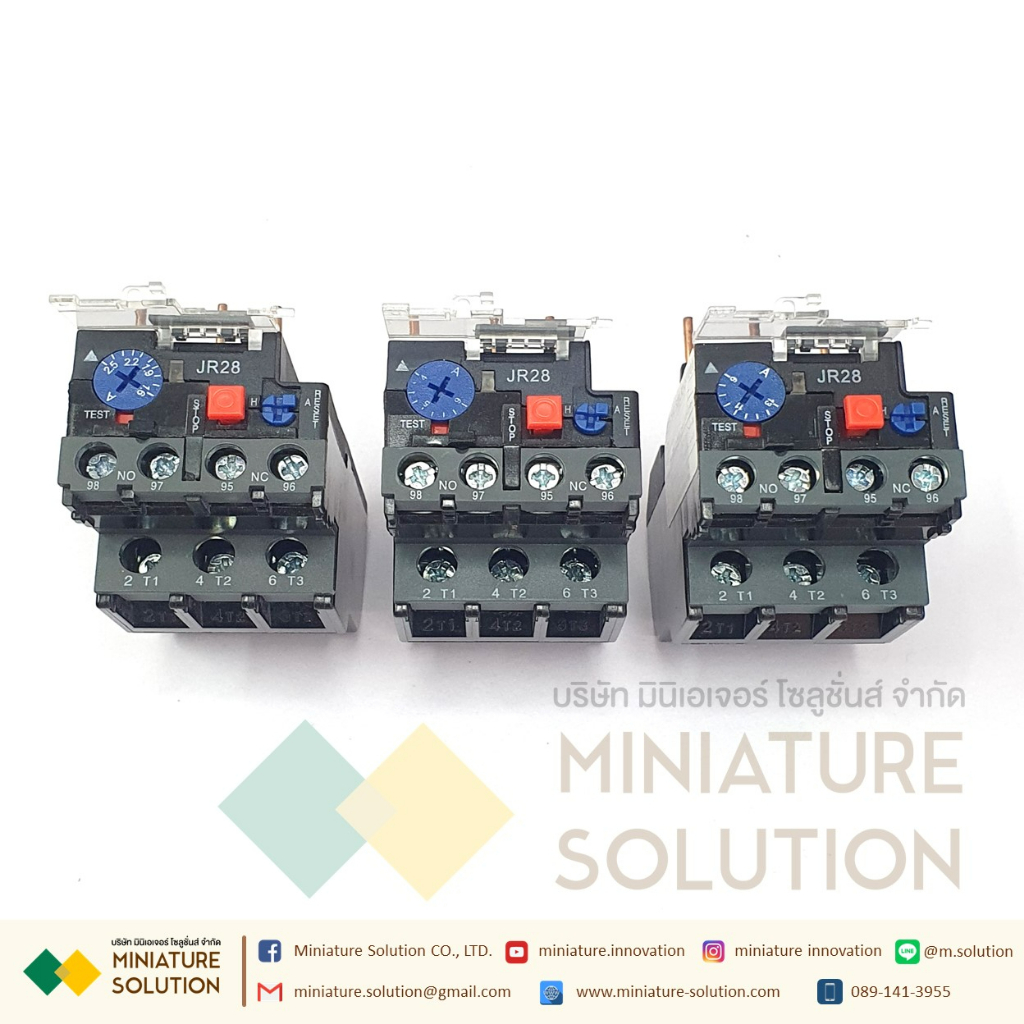 โอเวอร์โหลด รีเลย์ JR28-25 รีเลย์ 1.6A 2.5A 4A 6A 8A 10A 13A 18A 25A Overload Current สำหรับ แมก ...