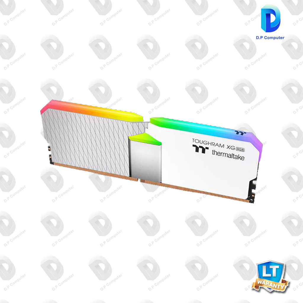 RAM Thermaltake toughram xg rgb 16GB DDR4 3600MHz white ( แรมพีซี ) สินค้าใหม่ รับประกัน LT ...