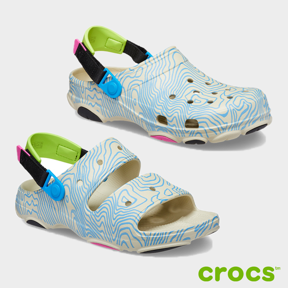 Crocs Collection รองเท้าแตะ รองเท้าลำลอง UX AllTerrain Topographic ...