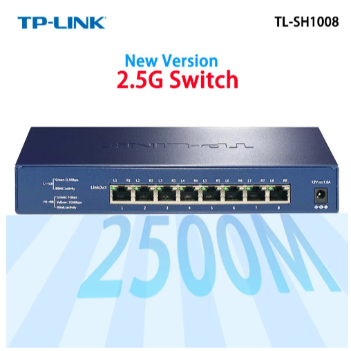TP-Link Switch 2.5G (1000/2500 Mbps) 8 & 5 Port RJ45 unmanaged เนต ...