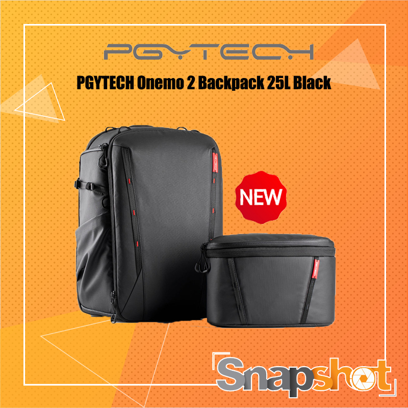 [รุ่นใหม่] PGYTECH Onemo 2 Backpack 25L Black สินค้าประกันศูนย์ไทย ...