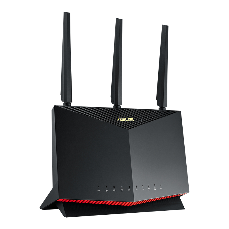 Router ASUS ( RT-AX86S ) Wireless AX5700 Dual Band Gigabit Wi-Fi 6 ...