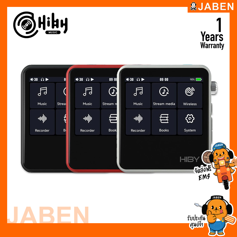 HiBy R2 GEN II เครื่องเล่นเพลงขนาดพกพา Hi-Res Lossless ชิป DAC ES9219C ...