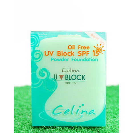 Celina แป้งพริตตี้ แป้งพัฟ Celina UV Block Oil Free Powder Foundation ...