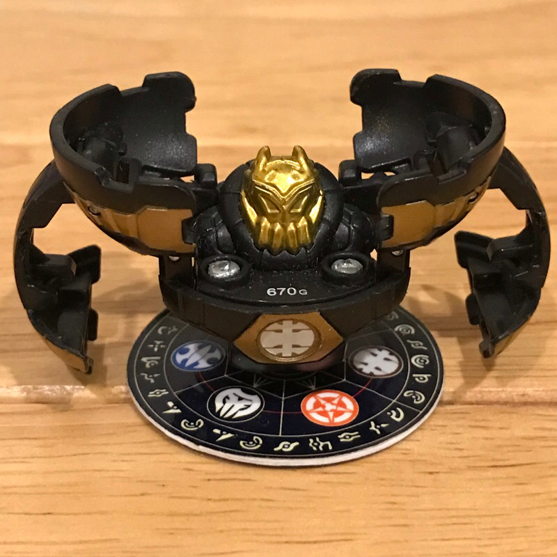 Bakugan Subterra Wilda (สีพิเศษ ดำทอง) | Shopee Thailand