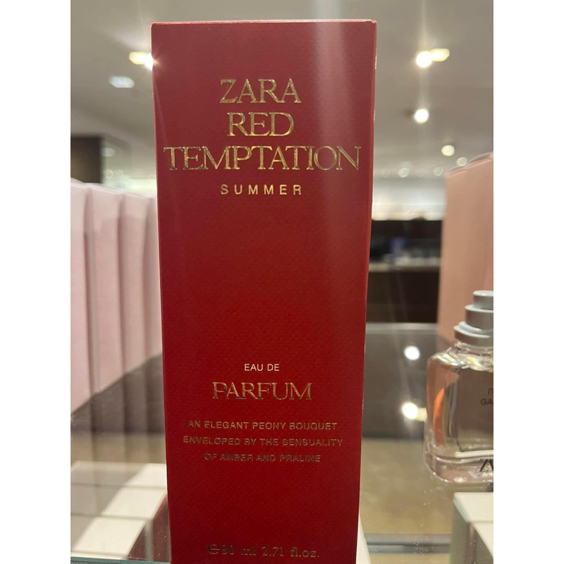 น้ำหอมซาร่าแท้ zara red temptation red winter red summer ขนาด 10ml 30ml ...