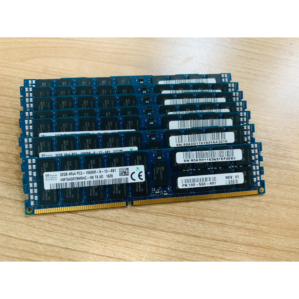 RAM แรม สำหรับ Server DDR3 32GB PC3-10600R โปรโมชั่นพิเศษ (Skhynix 32GB ...