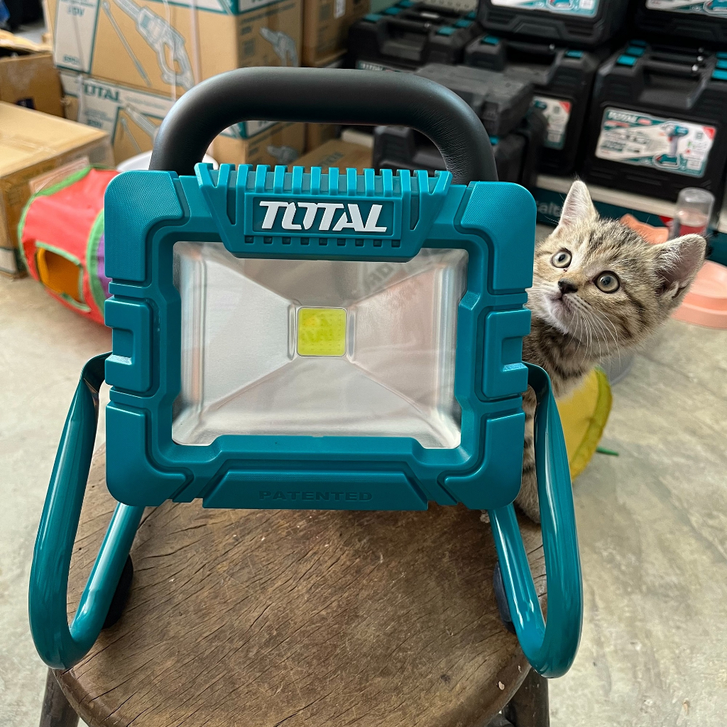 ของแท้100% ส่งฟรี TOTAL ไฟสปอร์ทไลท์ LED แบตเตอรี่ ไร้สาย 20V รุ่น ...