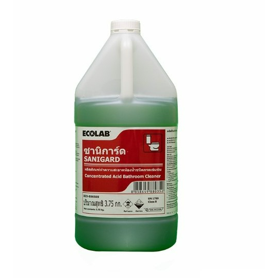 น้ำยาล้างห้องน้ำกัดสนิมน้ำขจัดคราบฝังแน่น ซานิการ์ด Sanigard Ecolab3.8 ...