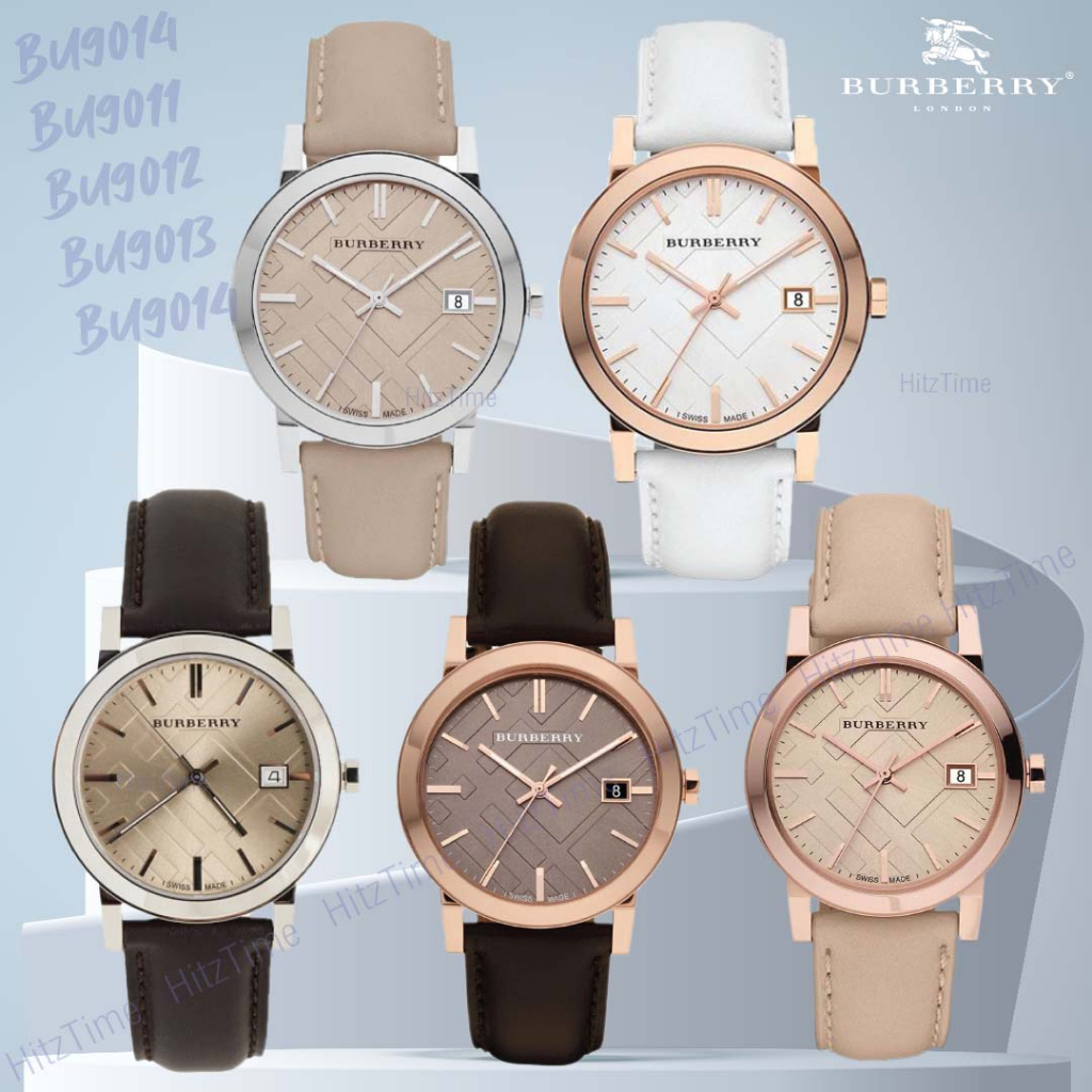 นาฬิกา burberry นาฬิกาข้อมือผู้หญิง แบรนด์เนม ของแท้ รุ่น BU9010 BU9011 ...