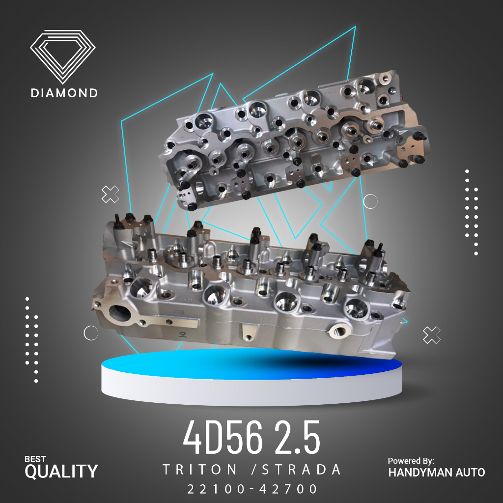 ฝาสูบ MITSUBISHI TRITON /STRADA เครื่อง 4D56 (2.5) | Shopee Thailand