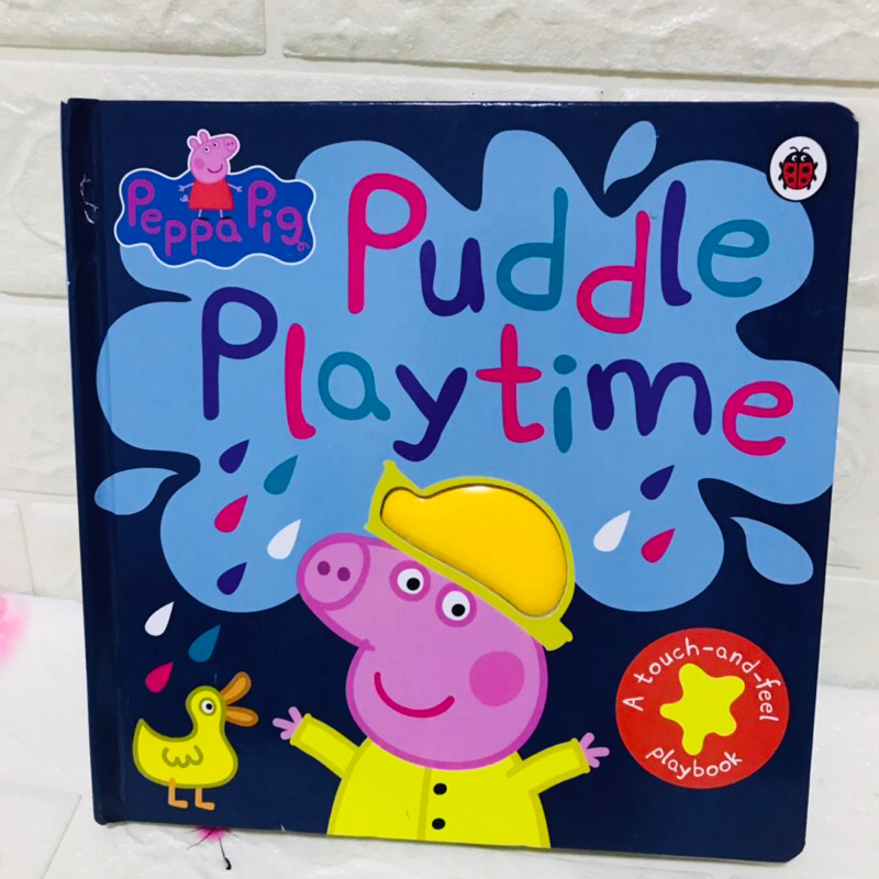 Peppa Pig : Puddle Playtime (touchy-feely board book )-bc1 | Shopee ...