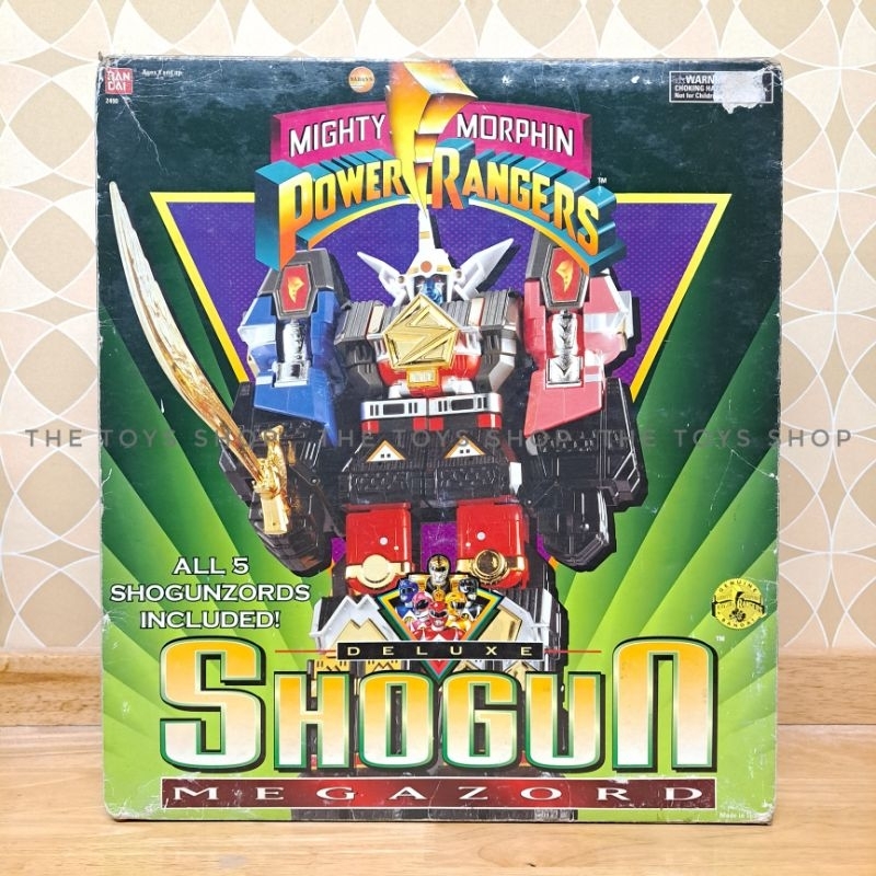 Dx Shogun Megazord deluxe Set 1995 (rare) | Shopee Thailand