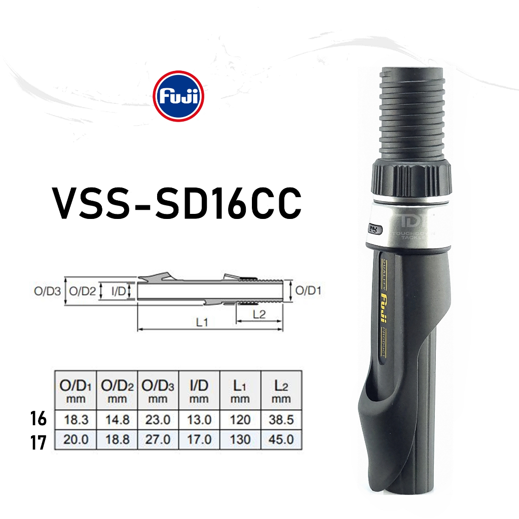 FUJI VSS SD16/17 REEL SEATS รีลซีทสปินยอดนิยม สีเดิมโรงงาน ญี่ปุ่นแท้ 100% | Shopee Thailand