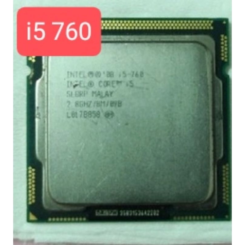 cpu 1156 i5 760 2.8ghz turbo 3.3ghz 4คอ 4เทรด | Shopee Thailand